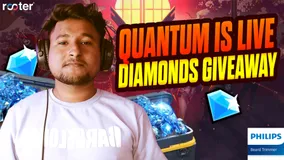 Watch Quantum Live game streaming 100K DIAMOND GIVEAWAY | FREE FIRE ...