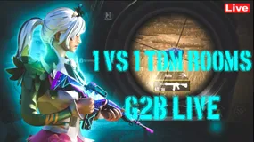 Watch G2B LIVE Live game streaming 🔴 1 VS 1 TDM ROOM UNLIMITED 🔴 G2B IS ...