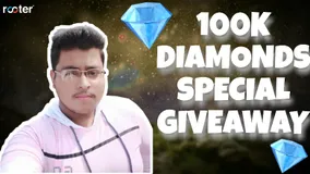 Watch SLASH GAMER OFFICIAL Live Stream - 100K DIAMONDS GIVEAWAY ...