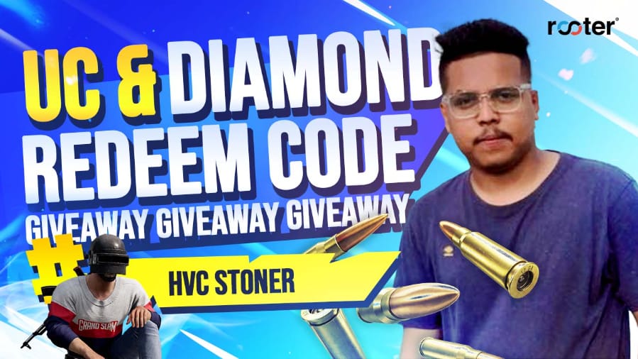 Watch HVC STONER Live game streaming 10K UC Cash Giveaway | Spin | RP | Customs Room | Chat ...