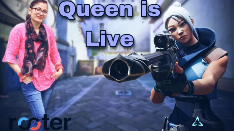Watch Queengaming Live Stream - chlooo guysss.... or intezarrr mt kro ...