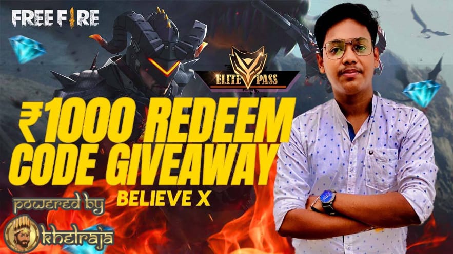 Watch Believe X Live Stream - 100K DIAMONDS GIVEAWAYS || FREEFIRE LIVE ...