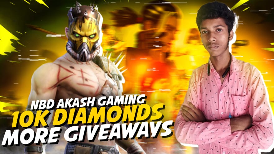 Watch NBD AKASH GAMING Live Stream - Free Fire MAX Live with NBD AKASH GAMING|| last fot chat ...