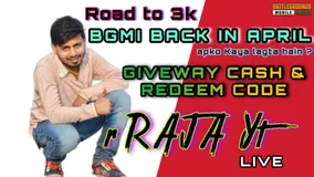 Watch rRAJA Live Stream - April 12 Possible date ? rRAJA Yt is LIVE ...