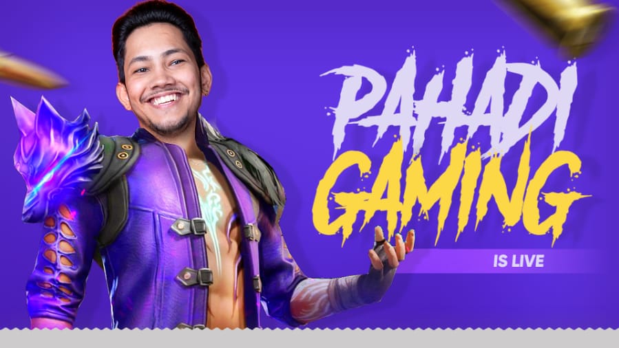 Watch OG-PAHADI Live game streaming free fire live with pahadi gaming