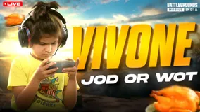 Watch VivOne Live Stream - YOUNGEST STREAMER | BGMI GAMEPLAY with VIVONE