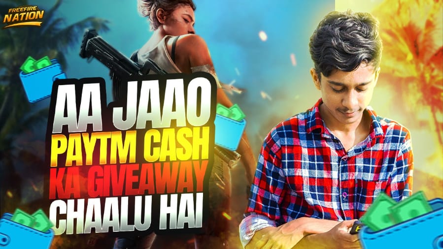 Watch ROOTER FREEFIRE NATION Live Stream - PAYTM CASH GIVEAWAY | CLAIM ...