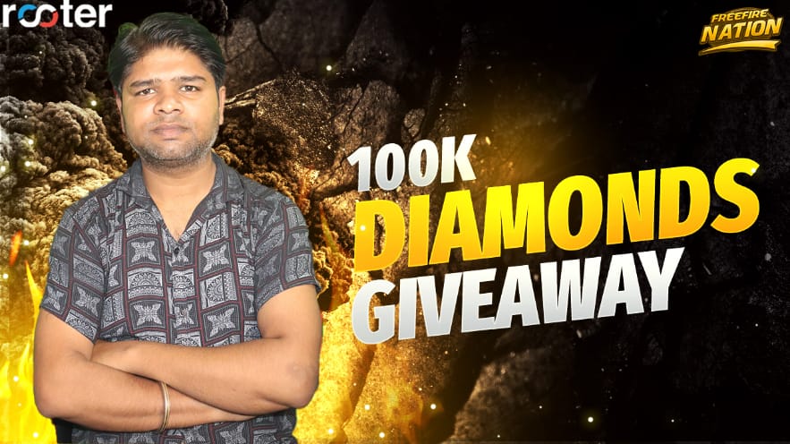 Watch ROOTER FREEFIRE NATION Live Stream - PAYTM CASH GIVEAWAY | CLAIM ...