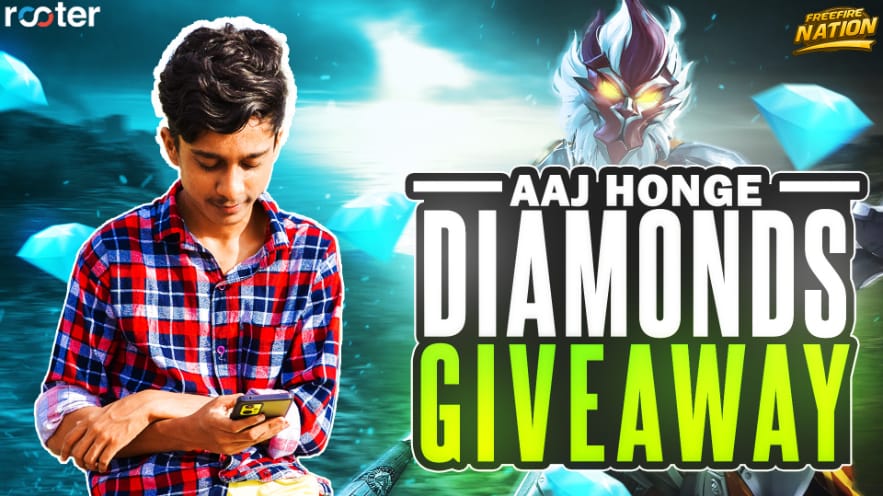 Watch ROOTER FREEFIRE NATION Live Stream - PAYTM CASH GIVEAWAY | CLAIM ...