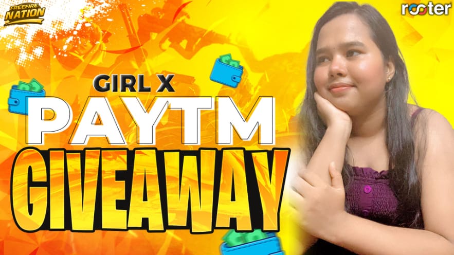 Watch ROOTER FREEFIRE NATION Live Stream - PAYTM CASH GIVEAWAY | CLAIM ...