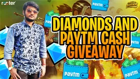 Watch ROOTER FREEFIRE NATION Live game streaming PAYTM CASH GIVEAWAY ...