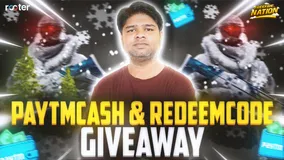 Watch ROOTER FREEFIRE NATION Live Stream - PAYTM CASH GIVEAWAY || CLAIM ...