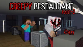 Watch 🎮🍴Minecraft Creepy Restaurant Adventure: escaping from Chef💀 on ...