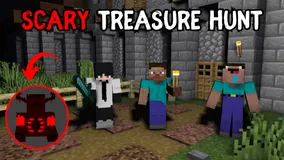 Watch Defused Devil Live Stream - SCARY TREASURE HUNT in Minecraft LIVE🔴