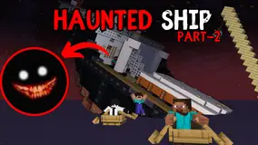 Watch HAUNTED SHIP Part-2 Minecraft Horror Story in Hindi on Rooter by ...