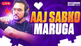 Watch Mayur Gaming Live Stream - RANK PUSH WITH GODL PLAYERS | BGMI LIVE #6