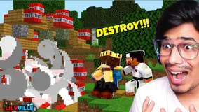Watch 🔴 LILYVILLE DAY - 8 ALL FUNNY MOMENTS 🤣🤣| #minecraft #gamerfleet ...