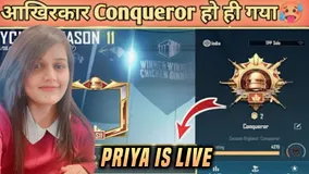 Watch AAFAT Live Stream - DEMAND FOR CHICKEN DINNER || PRIYA GAMING (aafat)