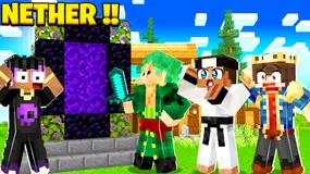 Watch DevXD Live Stream - Exploring Nether in GAMERFLEET’S NEW SMP