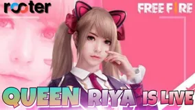 Watch Queen Riya Live game streaming FREE FIRE LIVE WITH ME || JOIN ND ...