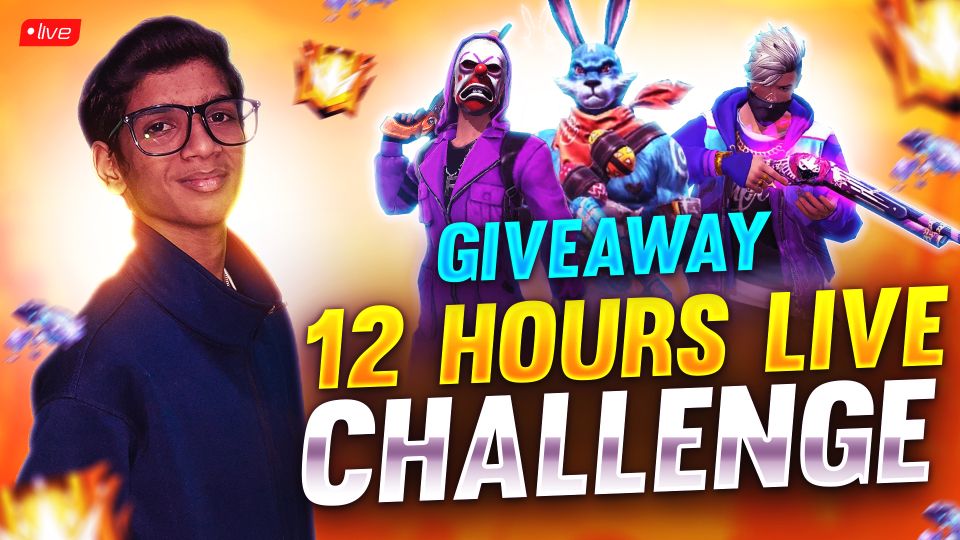 Watch DHANUSH FF GAMER Garena Free Fire Live game streaming on Rooter