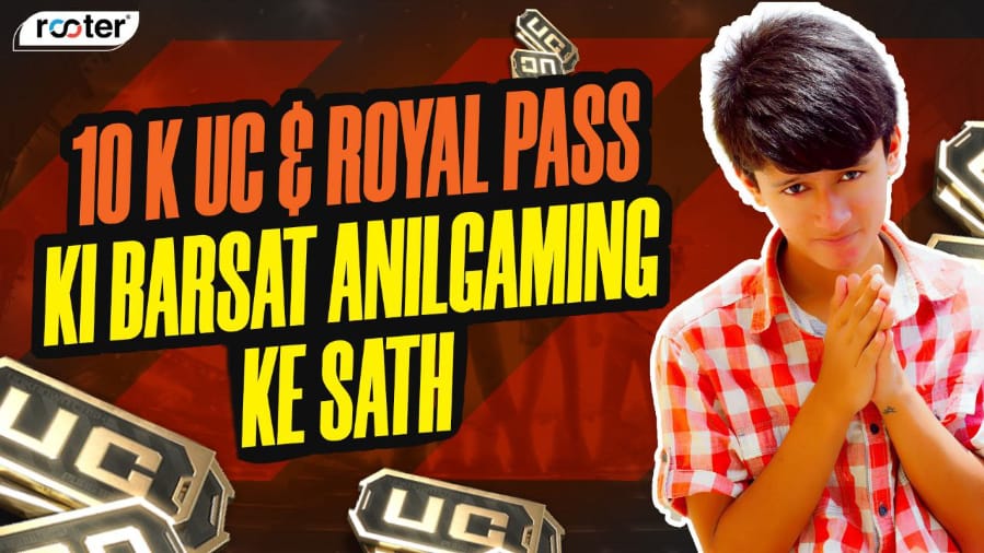 Watch ANIL GAMING Live Stream - RANK PUSH TO CONQUEROR WITH FULL BOOM ...