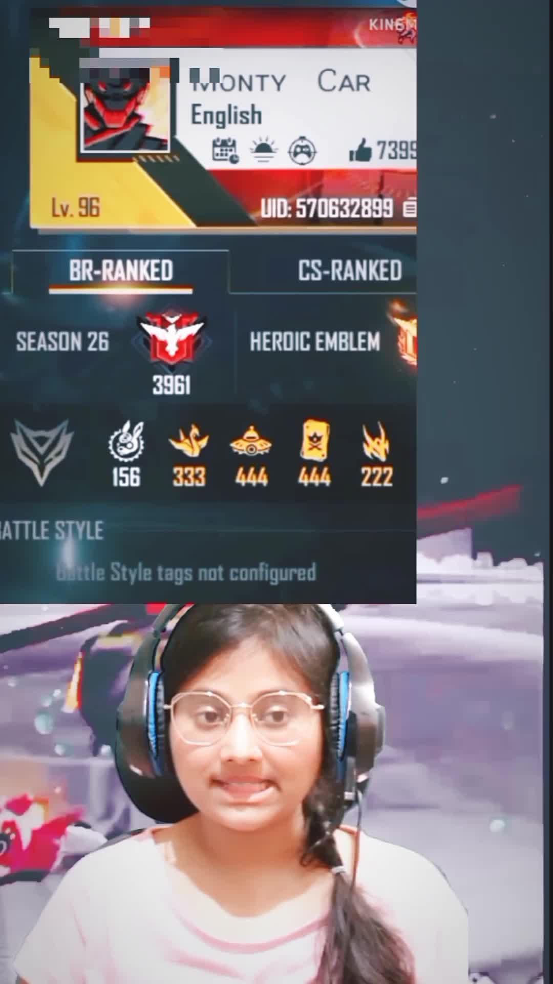 Watch FREE FIRE TOP 3 PLAYER on Rooter by PAYEL GAMING