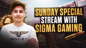 Watch Sigma Gaming Live Stream - SUNDAY SPECIAL STREAM WITH BGMI LIVE ...