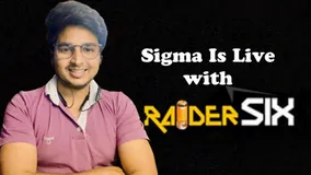 Watch Sigma Gaming Live Stream - Sigma is live With Raider Six pro ...