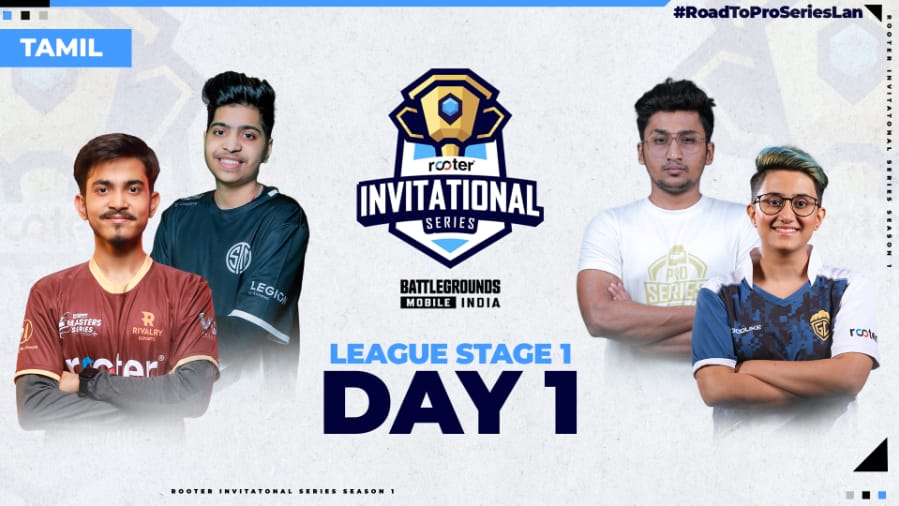 Watch Rooter Underdog Live game streaming BGMI Live| Rooter Invitational Series | League Stage ...