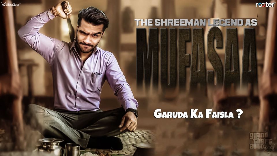 Watch shreeman legend Live Stream - गरुडा का फैसला ? | TLRP | GTAV RP