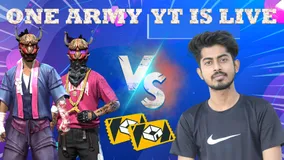Watch One Army YT Live Stream - 🎯 BOOM BAAM CUSTOM WITH ONE ARMY YT ...