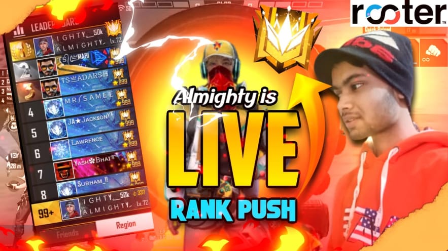 Watch ALMIGHTY ESP Live Stream - FREEFIRE LIVE CHAT GIVEWAYS ...
