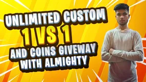 Watch ALMIGHTY ESP Live Stream - FREEFIRE LIVE WITH UNLIMITED CUSTOM ...