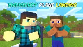 Watch Emergency landing of Plane | Minecraft Animation on Rooter by ...