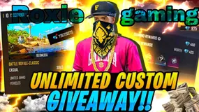Watch Roxie Gaming Live game streaming DIMONDE GIVEAWAY gift🎁 free 💎💎💎💎