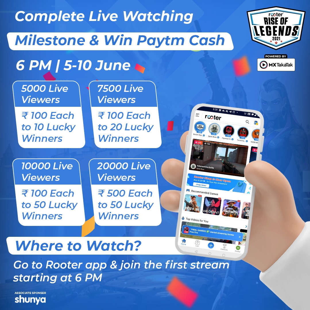 Watch Watch Rooter Rise Of Legends 2021 on the ROOTER app & stand a ...