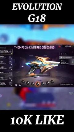 Watch Free Fire New Evo G18 Gun Skin Review 🥵 on Rooter by XT AKSHAY GAMING