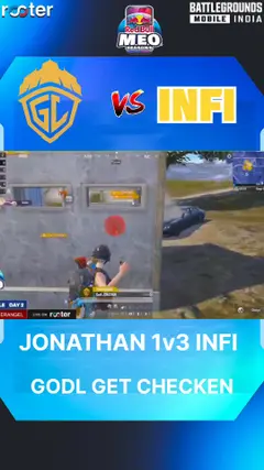 Watch JONATHAN 1v3 INFI in LAST ZONE 🥵🥵 || GODLIKE ON DOMINATION 🥵🥵 on Rooter by Tips & Tricks Wala