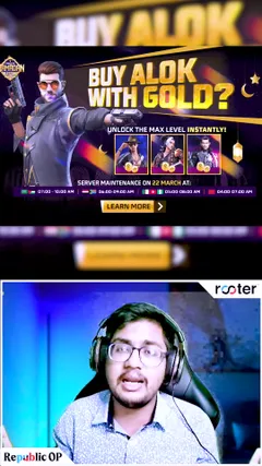 Watch UPCOMING UPDATE 🤩 FREE CHARACTER 😱 on Rooter by Republic Esports