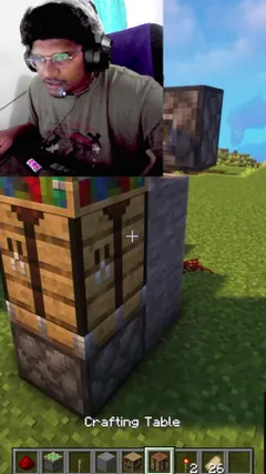 Watch 🔀🎮 CREATING A CRAFTING TABLE SWAPPER IN MINECRAFT! 🛠️🌟#redstone # ...