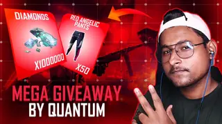 Watch Quantum Live game streaming 1000 Diamond Giveaway 💎 Free Fire ...