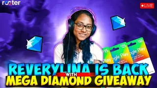 Watch Reverylina Live game streaming 🛑 ₹5000 Redeem Code Giveaway| Free ...