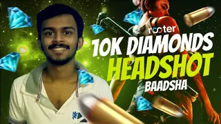 Watch BAADSHA Live Stream - FREE FIRE , Free Fire MAX Live with BAADSHA