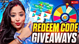 Watch Gaming with PUJA Live Stream - 💵💵SPIN WHEEL, REDEEM CODE GIVEAWAY ...