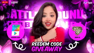 Watch Gaming with PUJA Live Stream - 💵90k Redeem Code Giveaway | 10 ...