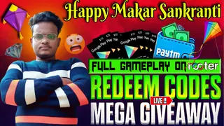 Watch BATTLE GABRU Live game streaming 💎+9999 HAPPY MAKAR SANKARATI ...