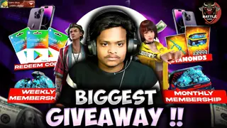 Watch BATTLE GABRU Live Stream - 🌿FREE FIRE LIVE🌿SPECIAL GIVEWAYS ...