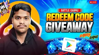 Watch BATTLE GABRU Live Stream - 🌿9999+💎💎 REDEEM CODE GIVEWAYS🌿 WIN ...