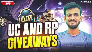 Watch DJ Gamer is Live Live Stream - 💥 UC & RP Elite Giveaway – Live Now!